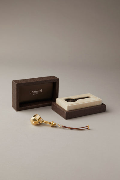 18kts. gold Magnifying glass for diamonds – Lorenzi Milano