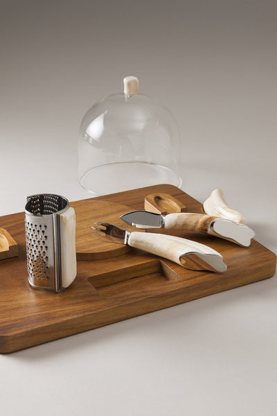 Set da parmigiano in Facocero - Warthog Parmesan cheese set – Lorenzi ...